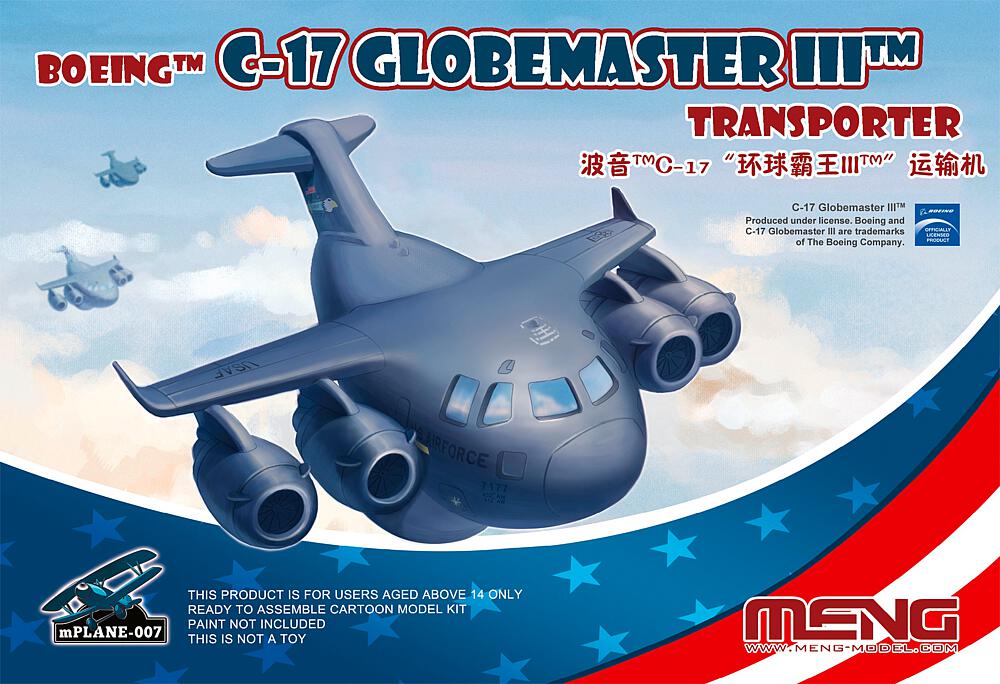 MENG MODEL mPLANE-007 Boeing C-17 Globemaster III | Rail Modélisme Alsace